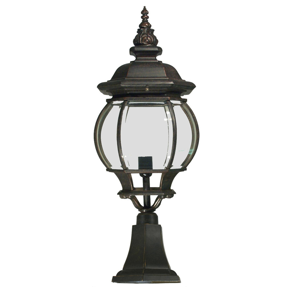 Lighting Inspirations Flinders Large IP44 Outdoor Pillar Mount Antique – Best Buy Lighting