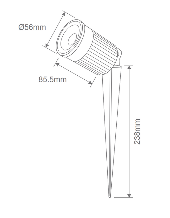 Domus ZOOM-PRO 12W 12/24V DC GARDEN SPIKE — Best Buy Lighting