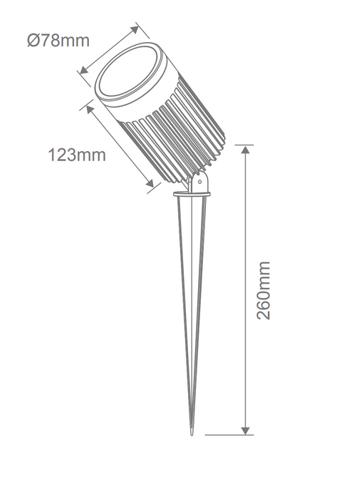 Domus ZOOM-PRO 30W 12/24V DC GARDEN SPIKE — Best Buy Lighting