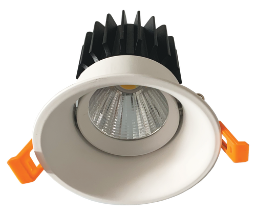 Lawell Lighting COBY 12W Tri-Colour Gimble COB Downlight D12GW D12GB ...