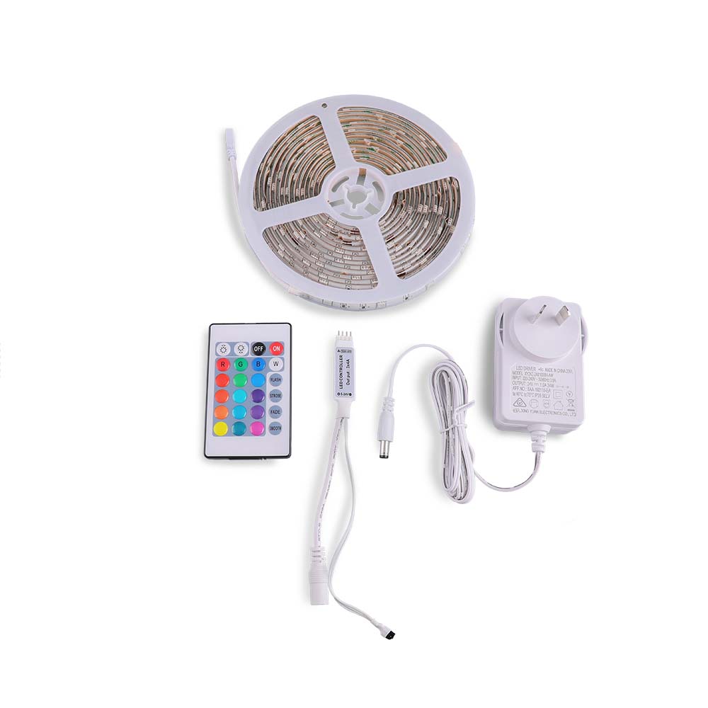 Atom Lighting AT9208 RGB LED STRIP KIT IP54 4.8W/m RGB — Best Buy Lighting