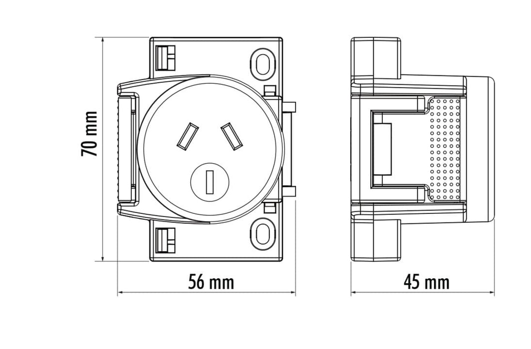 SAL Surface Socket Quick Connect ESS107 Plugbase — Best Buy Lighting