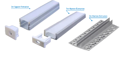 Lawell Lighting Extrusions LED Strip Extrusions EX505 EX610 EX702 ...