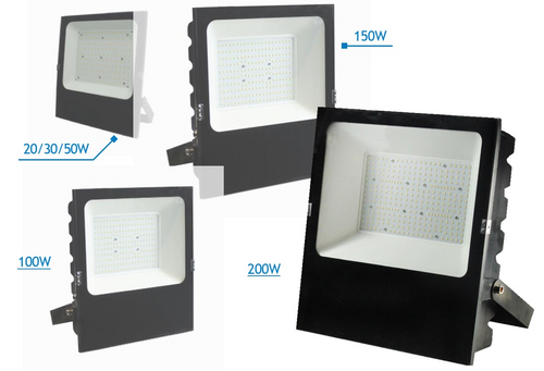 Lawell Lighting LED Floodlights 20/30/50W FL235 100W FL100 150W FL150 ...