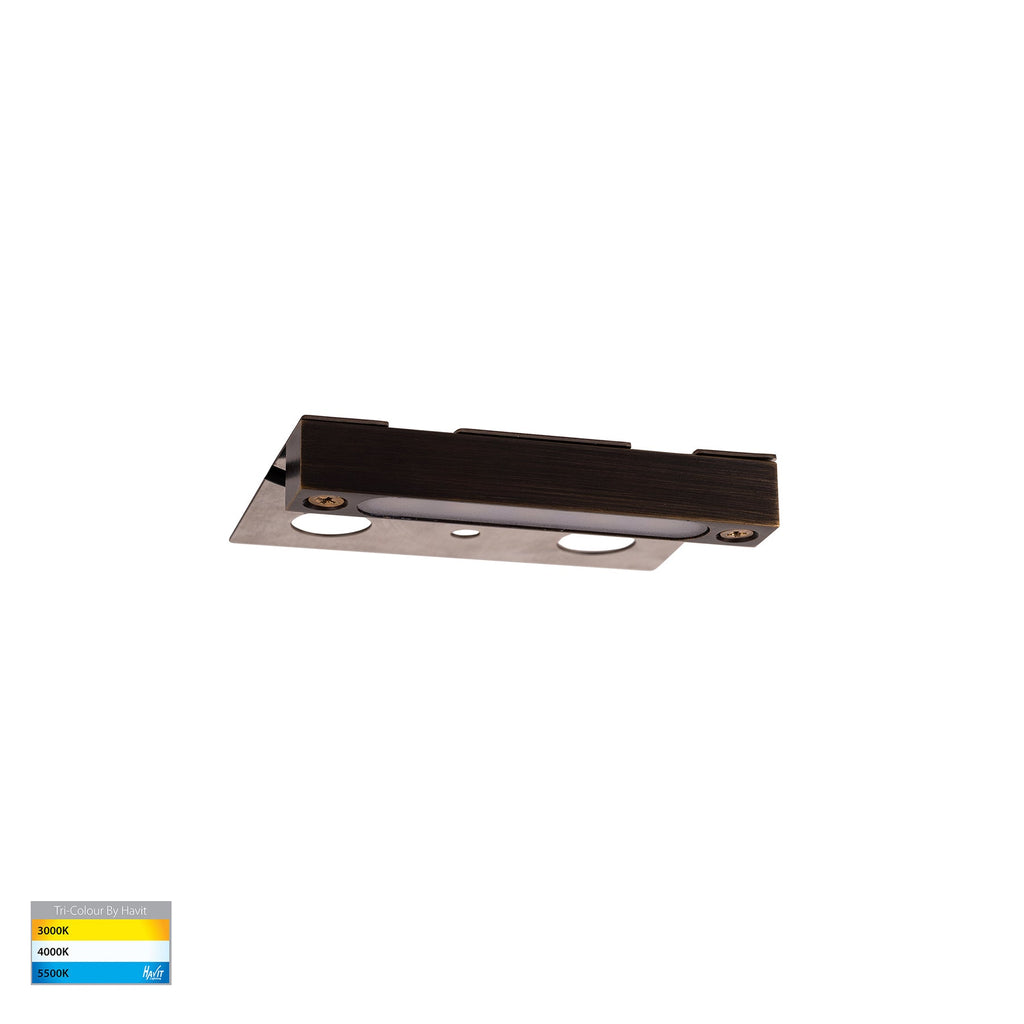 Havit HV3297T Preston Antique Brass LED Coping Light – Best Buy Lighting