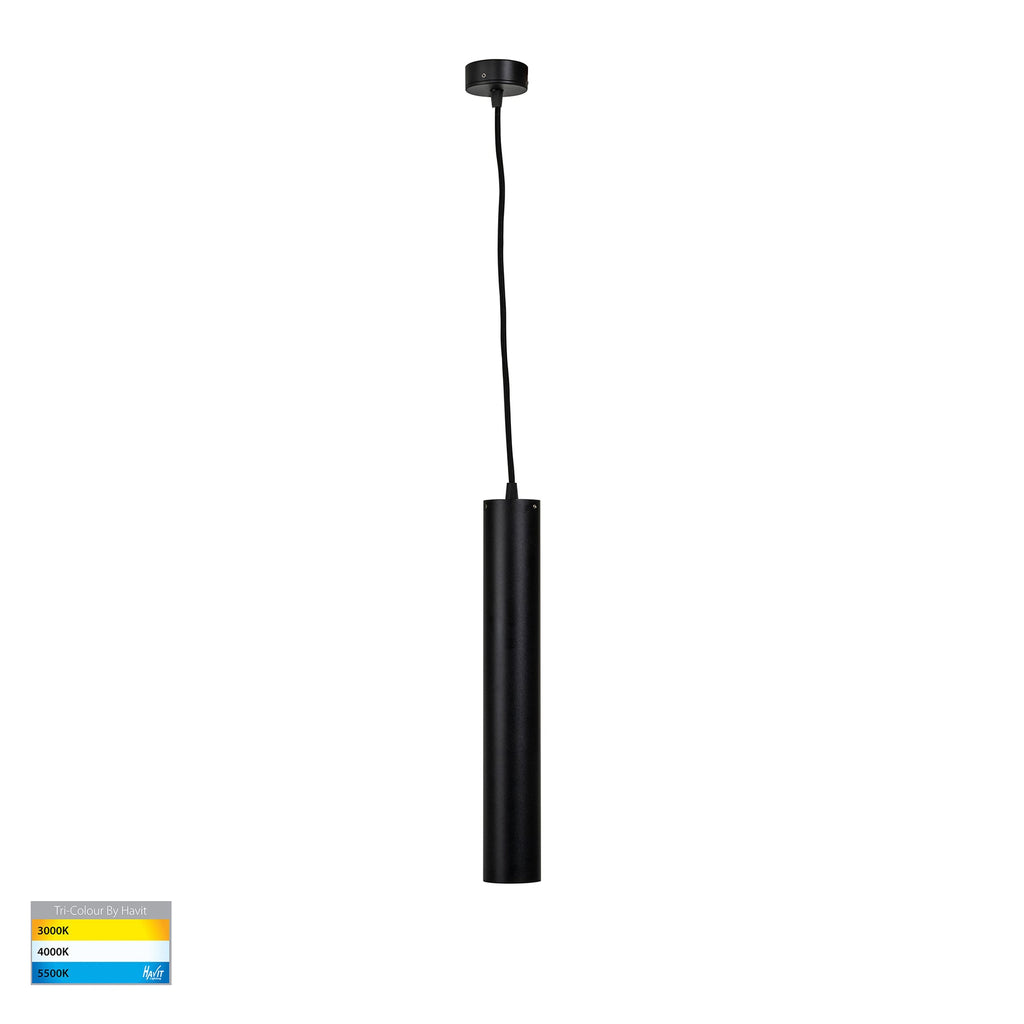 Havit HV5899T-BLK Henger Black 9w Cylinder LED Pendant – Best Buy Lighting