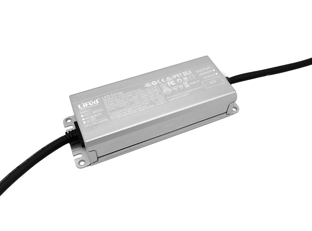 PHL 2V 100W IP67 LED CV Driver With Plug PD12CV67-100 – Best Buy Lighting