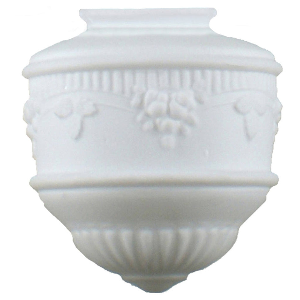 Lighting Inspirations Senator 8" Glass Shade 4 1/4"Fitter Opal Matte ...