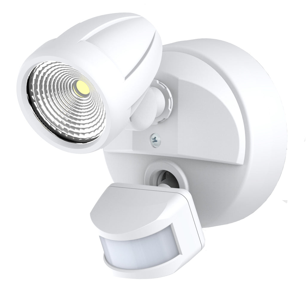 Martec Bandit Tricolour LED Security Light Single Head With Sensor ...