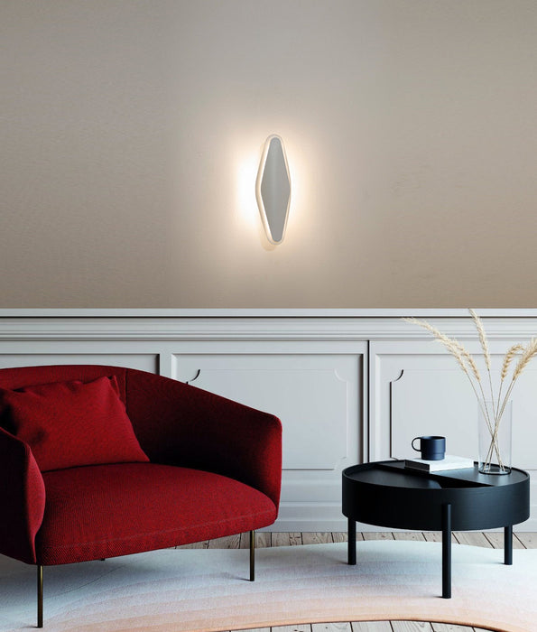 CLA SANTIAGO City Series LED Tri-CCT Interior Oval Dimmable Wall Light ...