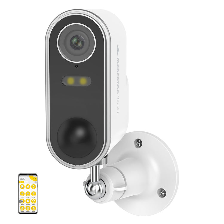 Mercator Smart Wi-Fi Rechargeable Security Camera – Best Buy Lighting
