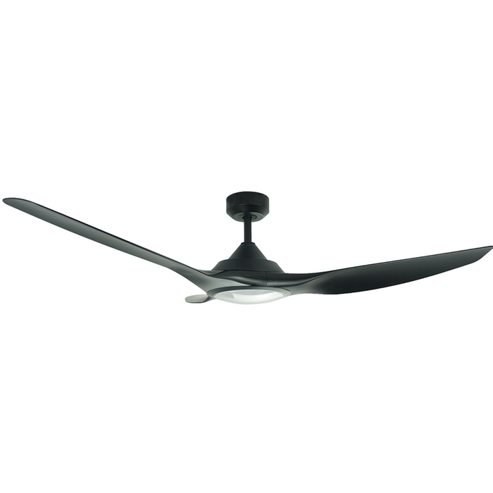 Vencha Lighting Raven RWS 52 DC Ceiling Fan Black – Best Buy Lighting