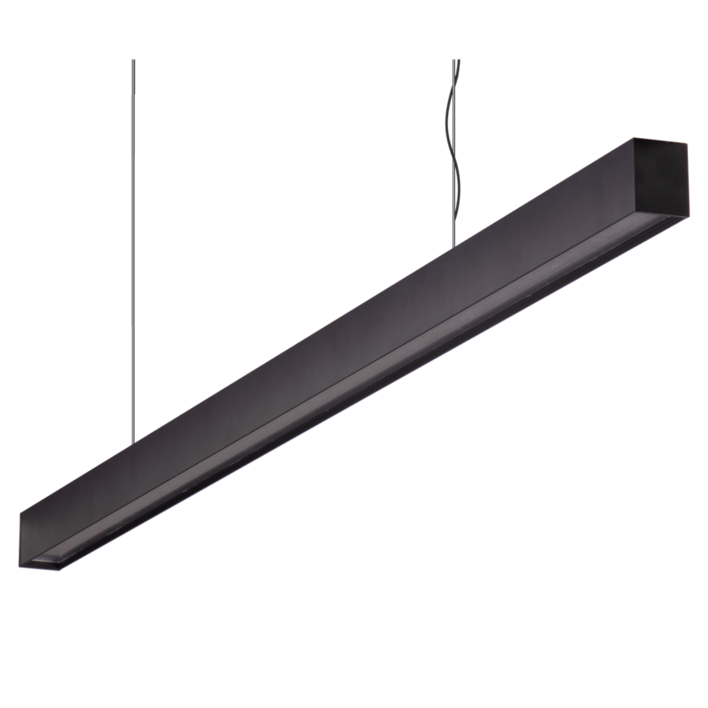 Domus Maxi 40 1.7m Long Pendant Black Dimmable 3k Low Diffuser – Best ...