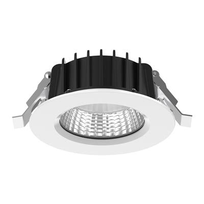 Domus NEO-PRO Round 13W Recessed Dimmable LED Tricolour IP65 Downlight ...