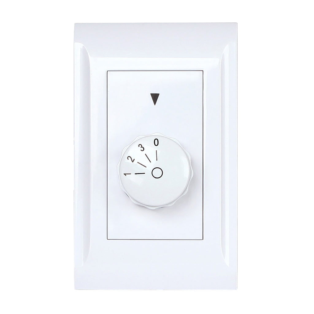 BRILLIANT MULTI FAN WALL CONTROLLER 3 SPEED WHITE – Best Buy Lighting