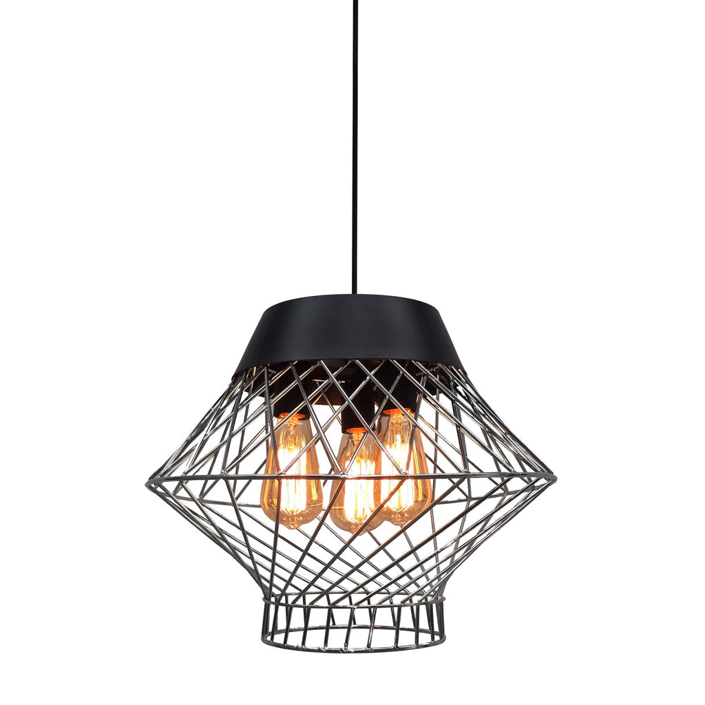 BALI Wire Metal Small 3 Light Pendant by VM Lighting | Best Buy Lighting