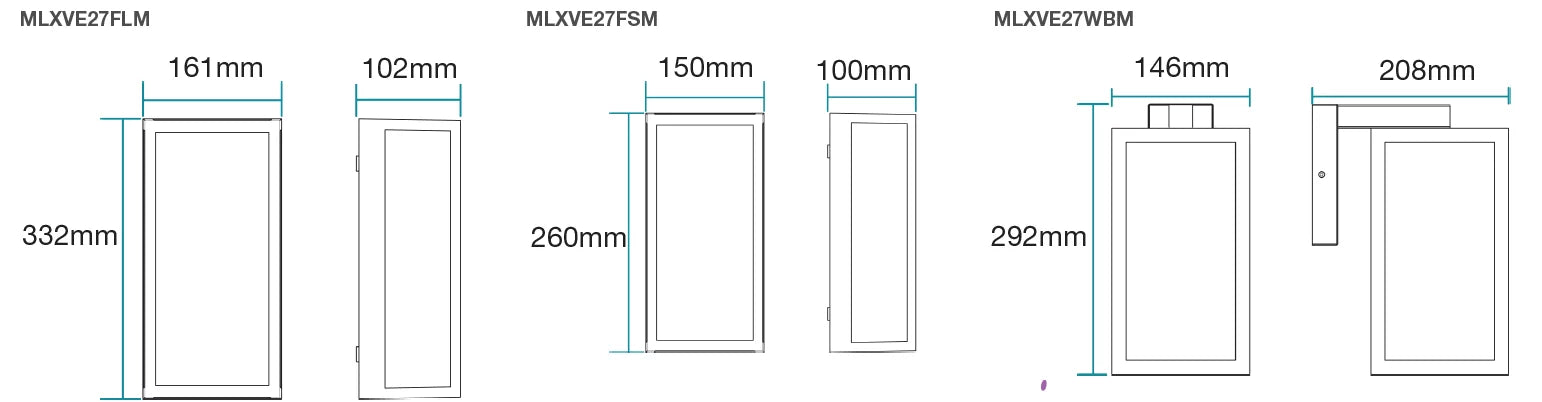 Martec Vancouver E27 Exterior Wall Light — Best Buy Lighting