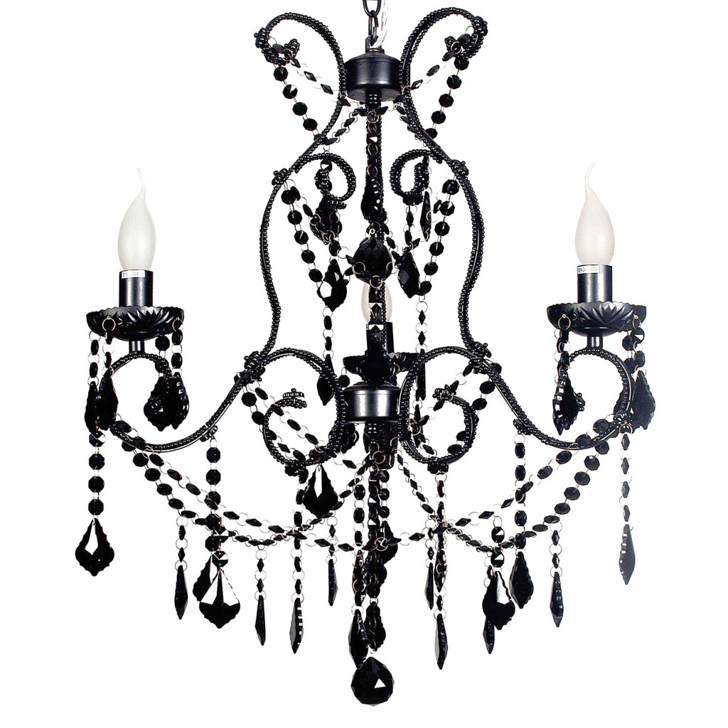 Venice 3 Light Cage Black by VM Lighting | Best Buy Lighting