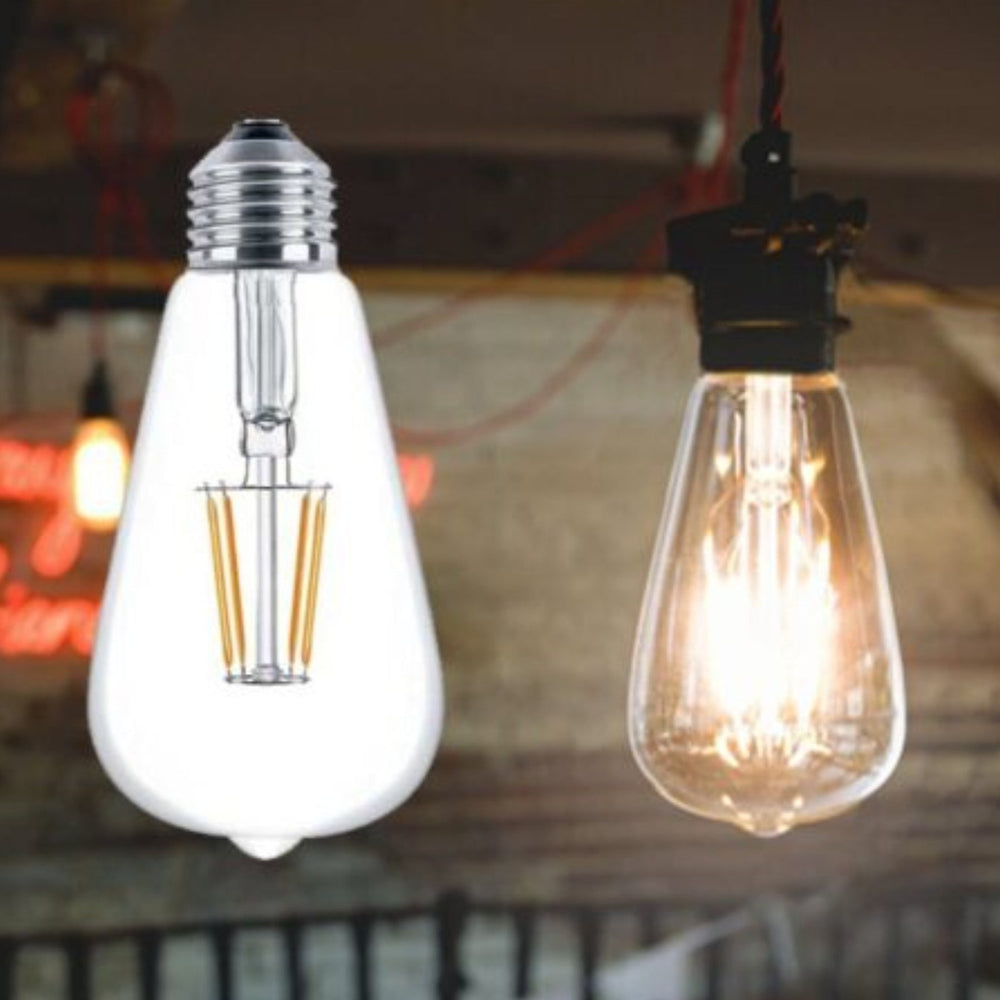 ST64 E27 4 Watt Pear Shaped LED Globes by VM Lighting | Best Buy Lighting