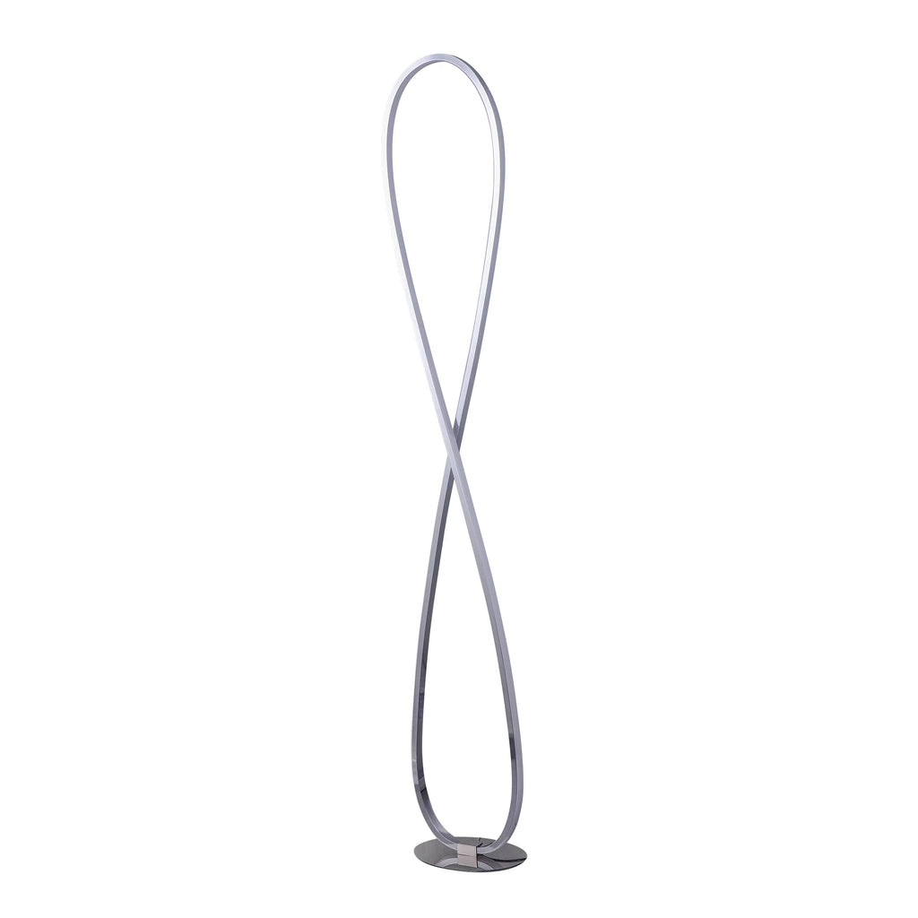 Lexi Infinite LED Floor Lamp Chrome – Best Buy Lighting