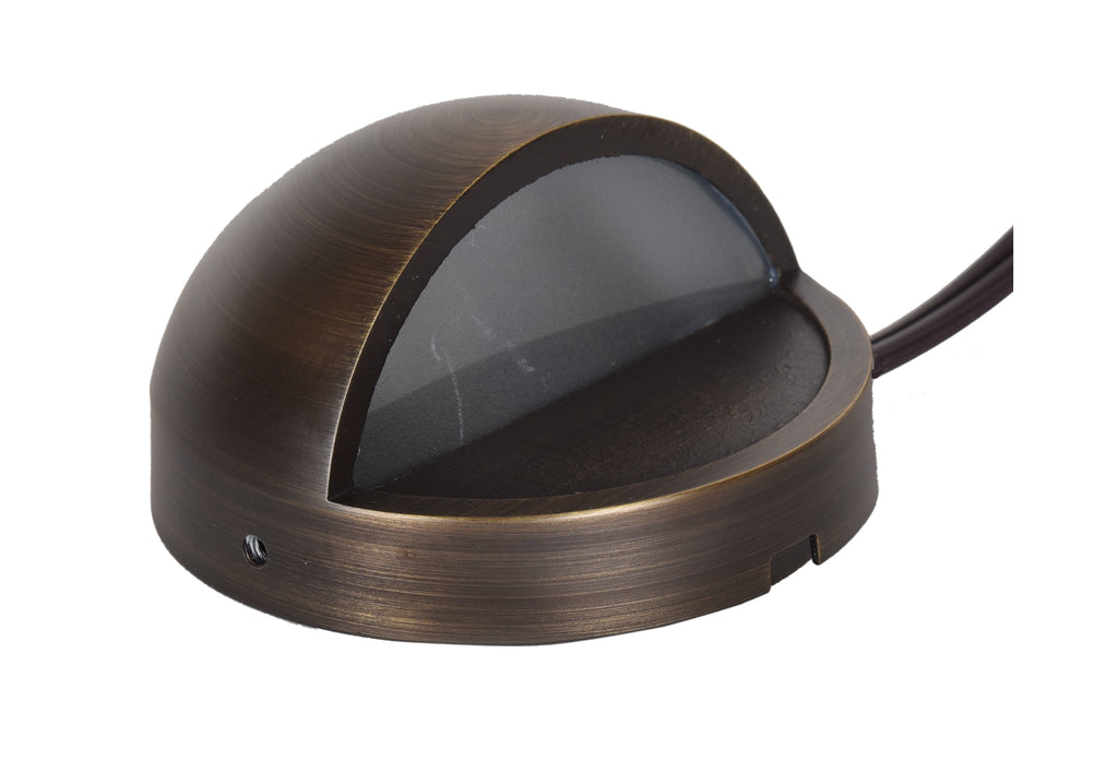 Clearance - Pro Light Club Cast Brass Weathered Bronze Step Light PDL2 ...