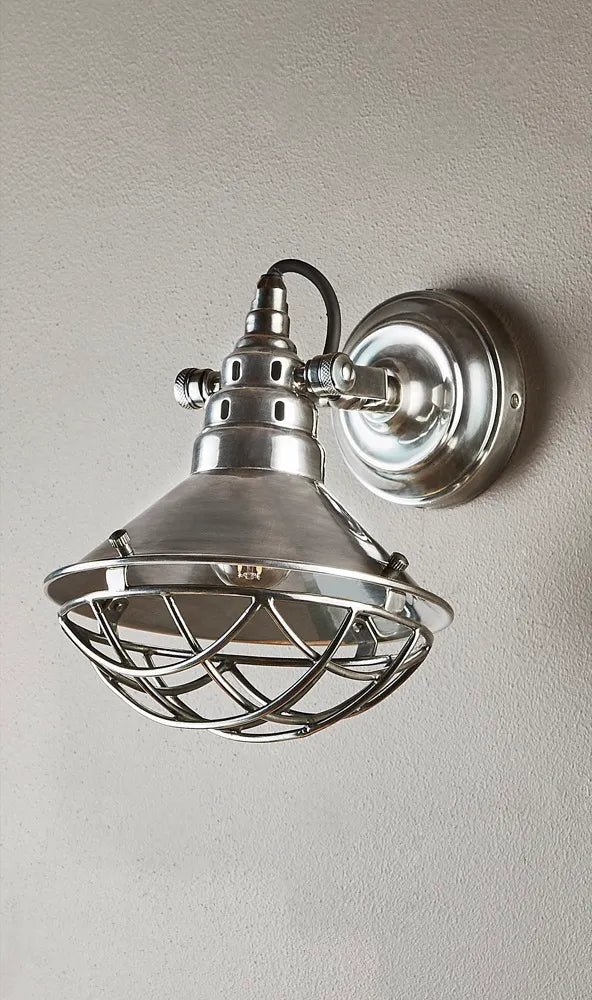 Emac & Lawton Twain Wall Light Silver – Best Buy Lighting