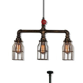 Pipe Industrial Boiler Pendant Light by VM Lighting | Best Buy Lighting
