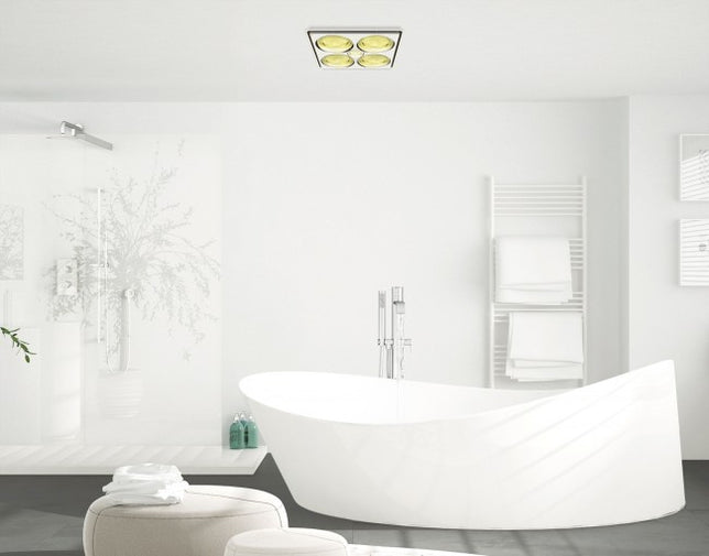 IXL Tastic Paramount 3 in 1 Bathroom Heater, Exhaust Fan & Light — Best ...